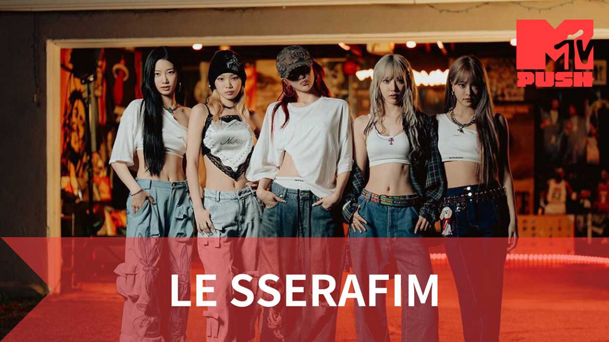 MTV音樂頻道 | 【MTV PUSH】人氣女團LE SSERAFIM 神曲《EASY》Live Performance